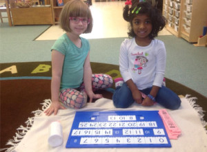 Doing the math Insta-Learn board – Children's Garden Montessori of Canton